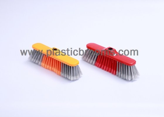 Helen Straight Plastic Brooms And Brushes /  Wooden Handle Scrub Brush