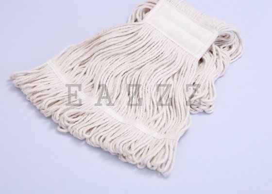Polymer Yarn Floor Cotton Wet Mop Commercial Dust Mop Head  200g / 7.5oz