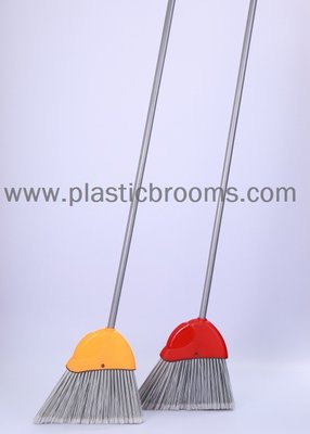 Orange , Red PVC Plastic Brooms Cleaning Tools Angle Brooms Eco Friendly
