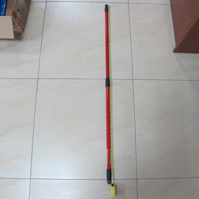 Metal Steel Iron Broom Handle Powder Coati With Aluminum Screwing
