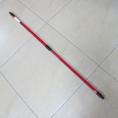 Metal Steel Iron Broom Handle Powder Coati With Aluminum Screwing