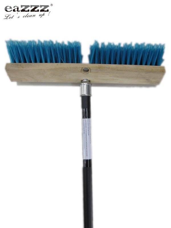 Double Screw Sweeping Brooms with Metal Handle 40cm Wooden Block