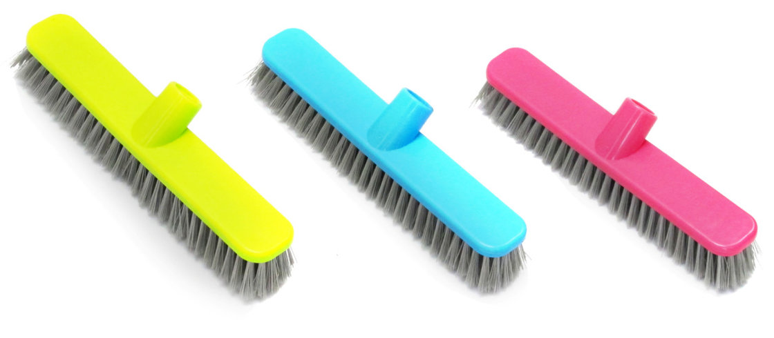 Floor Broom Cleaning Tools Push Broom Refill (Stiff Brush) Dust Cleaning Broom Head Cleaning Brushes Plastic Products