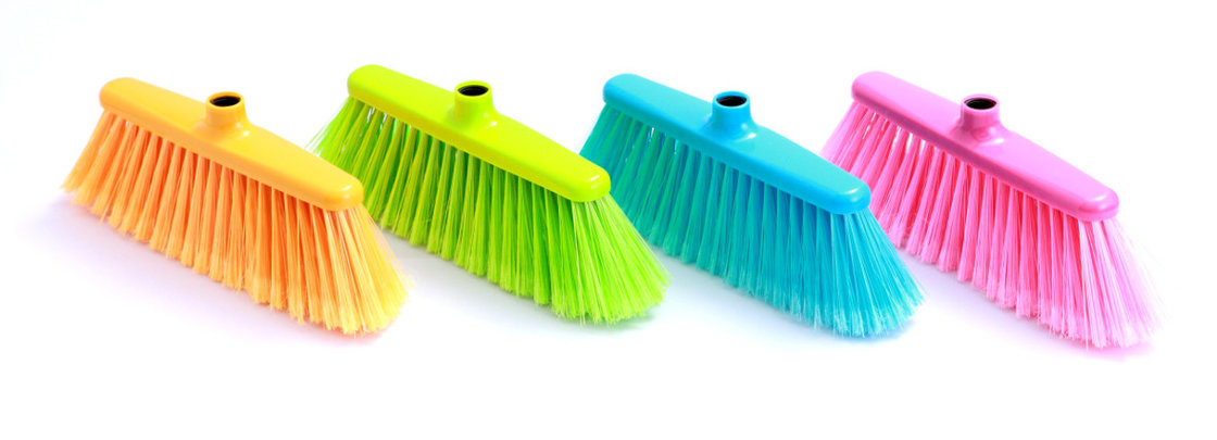Cleaning Tool PVC Plastic Brooms Elisabeth Straight Refill Brooms Head / Push Brooms