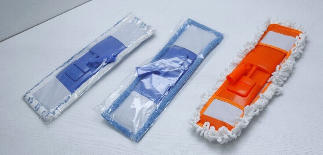 Flat  Microfiber Twist  Mop / Floor Duster With 140 cm Aluminum Handle