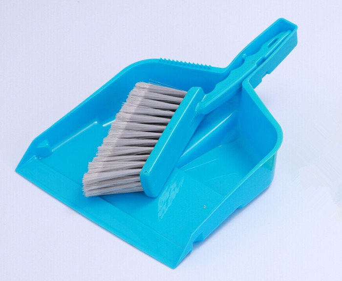 Easy Storage Dustpan And Brush Cleaning Set  P.E.T. Fiber