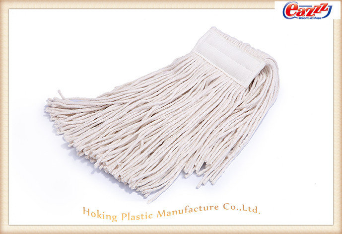 480g Cut End Wet Mop Head Cotton , Floor Dust Mop Replacement Head