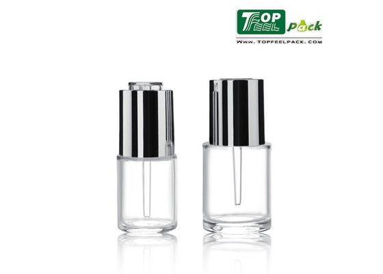 18ml 30mlガラスは1つのOzの点滴器シルク スクリーン印刷の個人化されたロゴをびん詰めにします