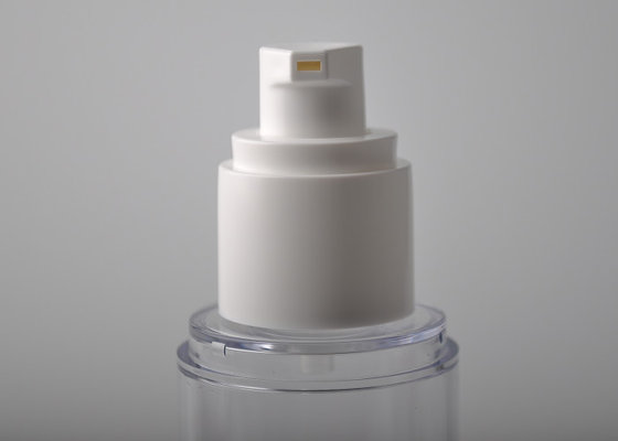 50ml 100ml空気のないポンプびんの化粧品のシルクスクリーンは明確で空気のないローションのびんを印刷しました