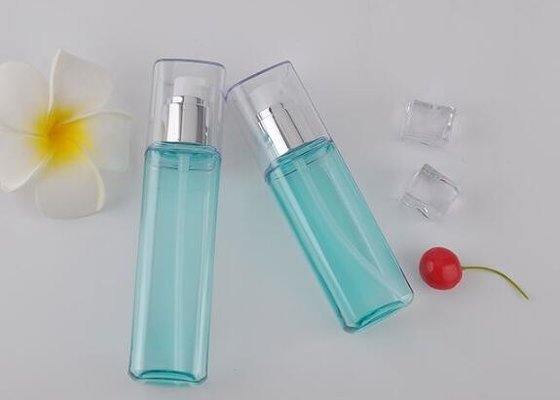 携帯用正方形ペット プラスチック シャンプーは明確な帽子が付いているシャンプー ディスペンサーのびんをびん詰めにします