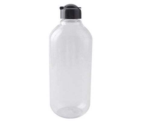 楕円形の明確なプラスチック シャンプーはフリップ帽子と耐久力のある注文色をびん詰めにします