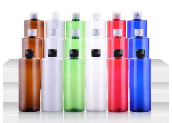 帽子の滑らかなボディ皮のための装飾的なシャンプーの容器500mlの紫外線コーティングを弾いて下さい