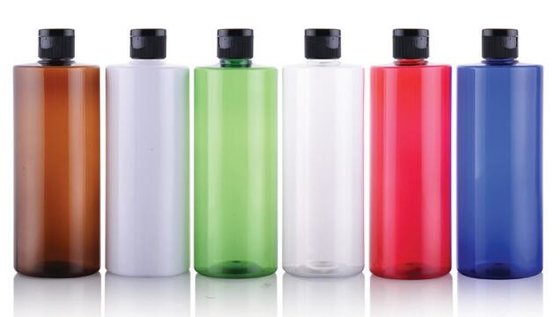 帽子の滑らかなボディ皮のための装飾的なシャンプーの容器500mlの紫外線コーティングを弾いて下さい