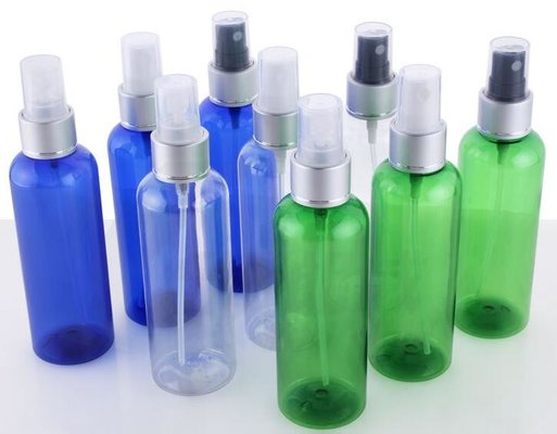 ボストン円形ペット スプレーのびんの化粧品のための容器によって着色されるプラスチック スプレーのびん