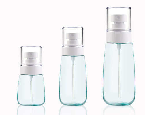 Flat Small Trigger Spray Bottles Custom Pump Spray Bottle With Clear Cap