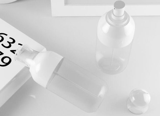 漏出証拠の化粧品のスプレーのびんの小さいプラスチック構造の容器の狭い帽子