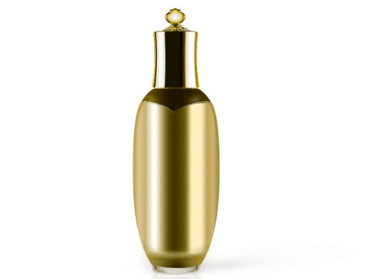 30ml Gold Acrylic Pump Bottle Colorful Acrylic Liquid Pump Dispenser For Lotion Cream