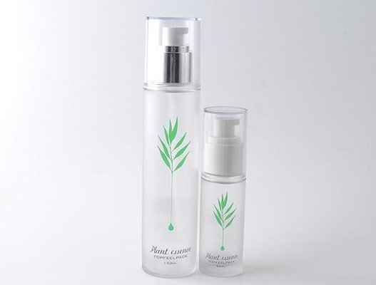 ポンプを搭載する透明な再生利用できる構造のスプレーのびん120ml 150mlの厚い壁