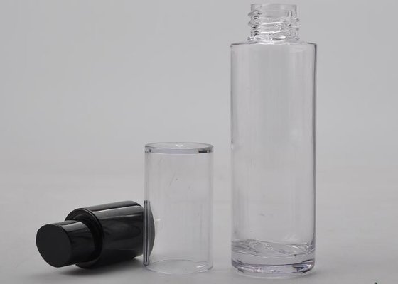 20ml 30mlの小さい携帯用化粧品の点滴器はガラスのような吹き付け塗装のシャープをびん詰めにします