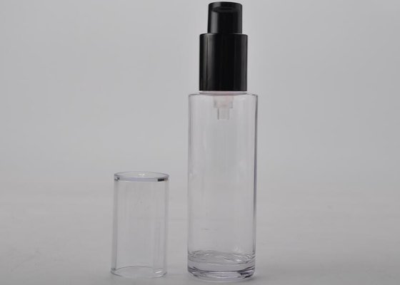 20ml 30mlの小さい携帯用化粧品の点滴器はガラスのような吹き付け塗装のシャープをびん詰めにします
