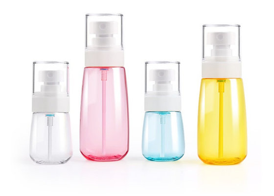 水化粧品のスプレーのびんプラスチック旅行サイズPETG物質的な60ml容量