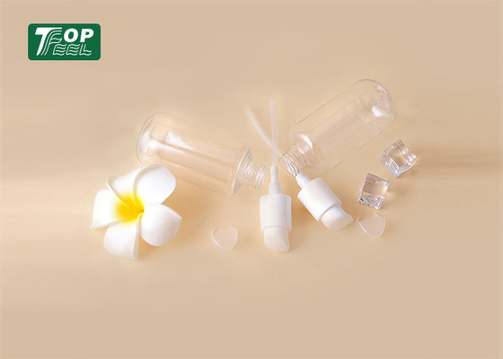 装飾的なプラスチック シャンプーの化粧品のローションのびんのゆとりのシャワーのゲル旅行キット