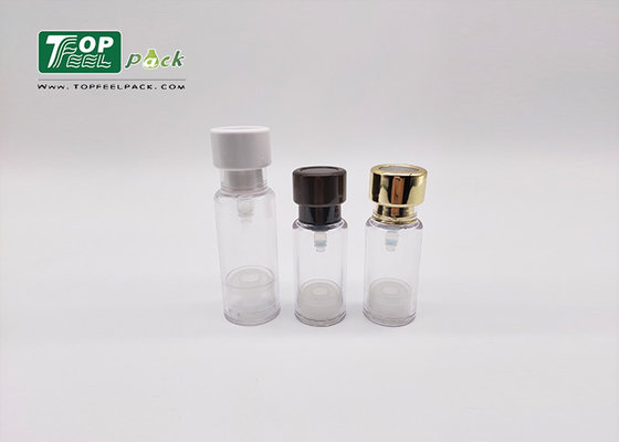 空気のないローション ポンプびん30ml LDPEピストン注文の帽子のABS材料で止めて下さい