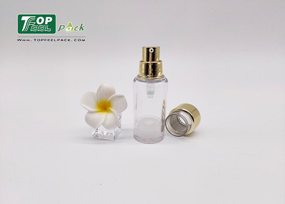 空気のないローション ポンプびん30ml LDPEピストン注文の帽子のABS材料で止めて下さい