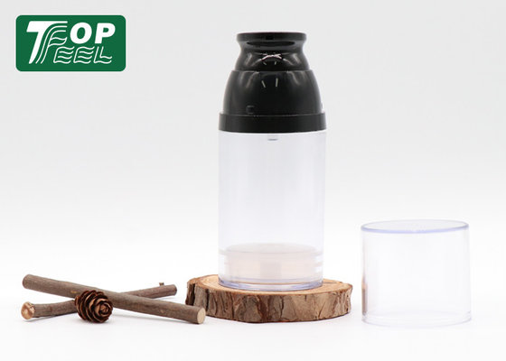 注文色の空気のない構造のスプレーのびんは、プラスチック ポンプ ディスペンサー80mlをびん詰めにします
