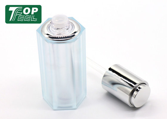 液体の化粧品の点滴器は物質的な六角形30ml容量環境友好的なPPをびん詰めにします
