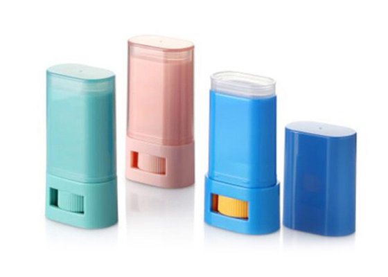 PETGの帽子15ml 25mlの防臭剤棒の容器の上のねじれ
