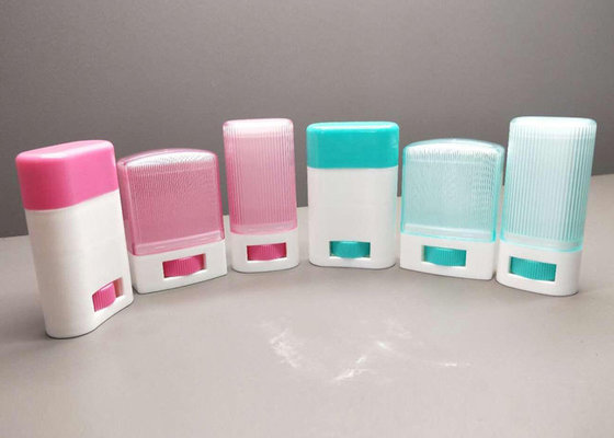 PETGの帽子15ml 25mlの防臭剤棒の容器の上のねじれ