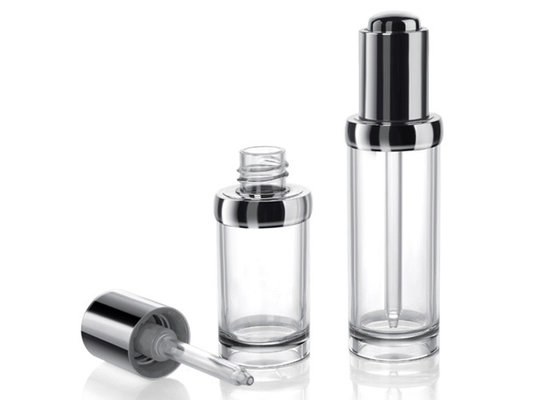 化粧品の重い壁20ml 30ml PETGオイルの点滴器のびん
