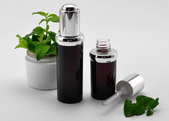 化粧品の重い壁20ml 30ml PETGオイルの点滴器のびん