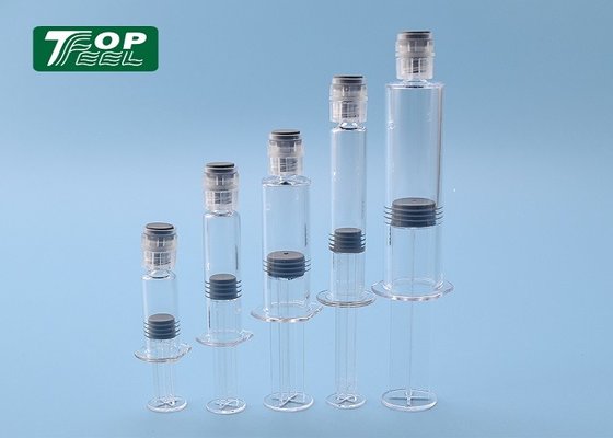 押しの棒が付いているプラスチック水晶5ml 10mlの化粧品のスポイトのびん