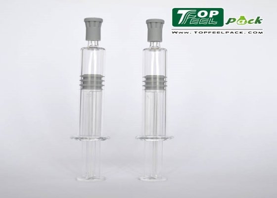 透明なPPのPE 2mlのプラスチック化粧品の空気のないスポイトのびん