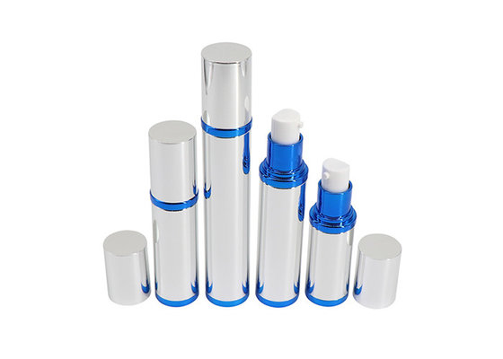空気のないローション ポンプとして空の円形10ml 15ml PETGのABS