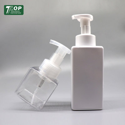 ペット プラスチック250ml 500ml手洗いの泡立つポンプびんの石鹸ディスペンサー