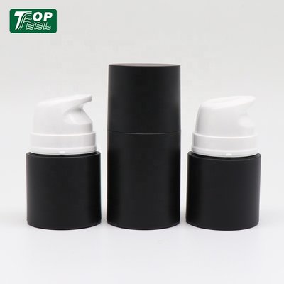 プラスチック空気のないびんLDPEピストンとして紫外線コーティング30ml 50ml