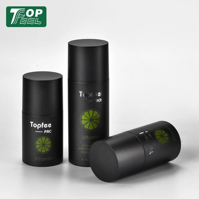 プラスチック空気のないびんLDPEピストンとして紫外線コーティング30ml 50ml