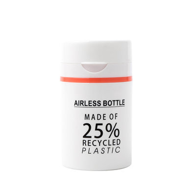キャップ30ml 50ml PP PCRのプラスチック空気のないびん