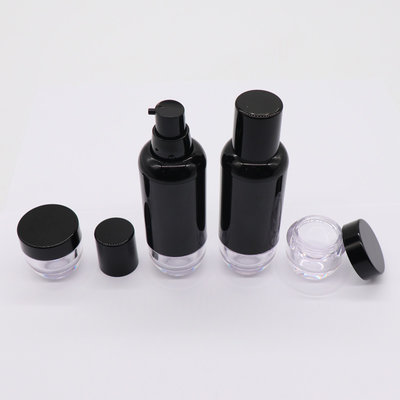 30ml 6g PETGのポンプを搭載するプラスチック空気のないローションのびん