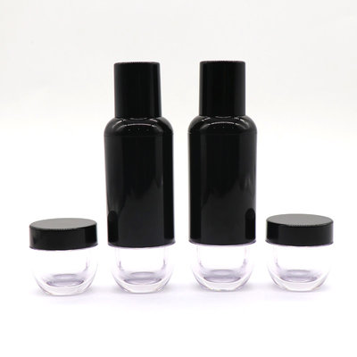 30ml 6g PETGのポンプを搭載するプラスチック空気のないローションのびん