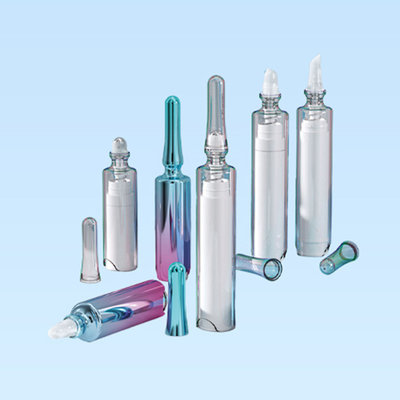 空気のない5ml 10mlの詰め替え式の化粧品のアンプルのスポイトPETG