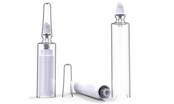 空気のない5ml 10mlの詰め替え式の化粧品のアンプルのスポイトPETG