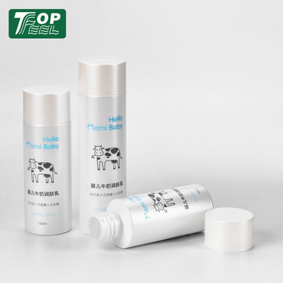 PETG 120ml 150mlの顔の化粧品のトナーのびんねじ上