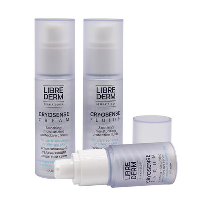 二重壁15ml 30ml 40mlの空気のない真空のカプセルのびんISO