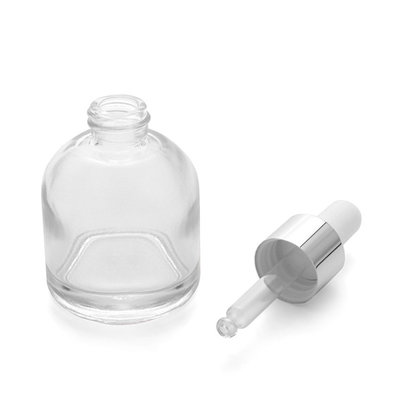 化粧品の血清の毛オイル30mlのガラス点滴器のびんの包装