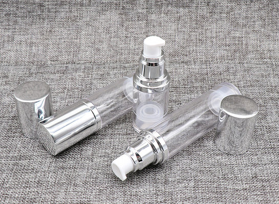 アルミニウム ポンプを搭載するPP 15ml 50ml Lairlessディスペンサーのびん