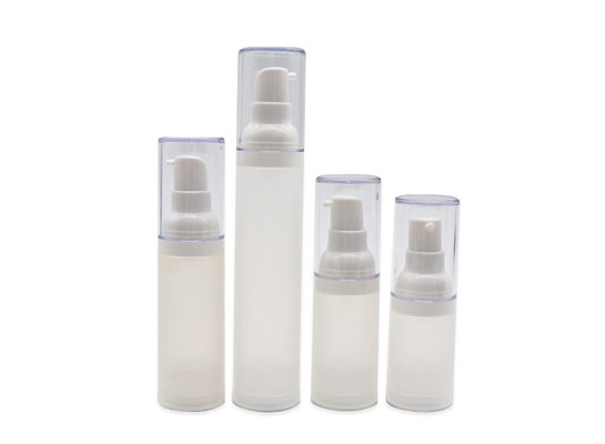 15ml 30ml 50mlはBBのクリームのための無光沢PPの空気のないびんをリサイクルした